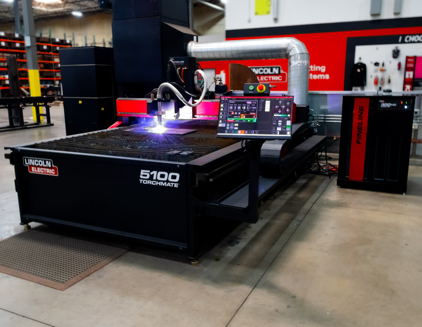 Lincoln Electric Torchmate 5100 Industrial CNC Plasma Cutting Machine | Torchmate
