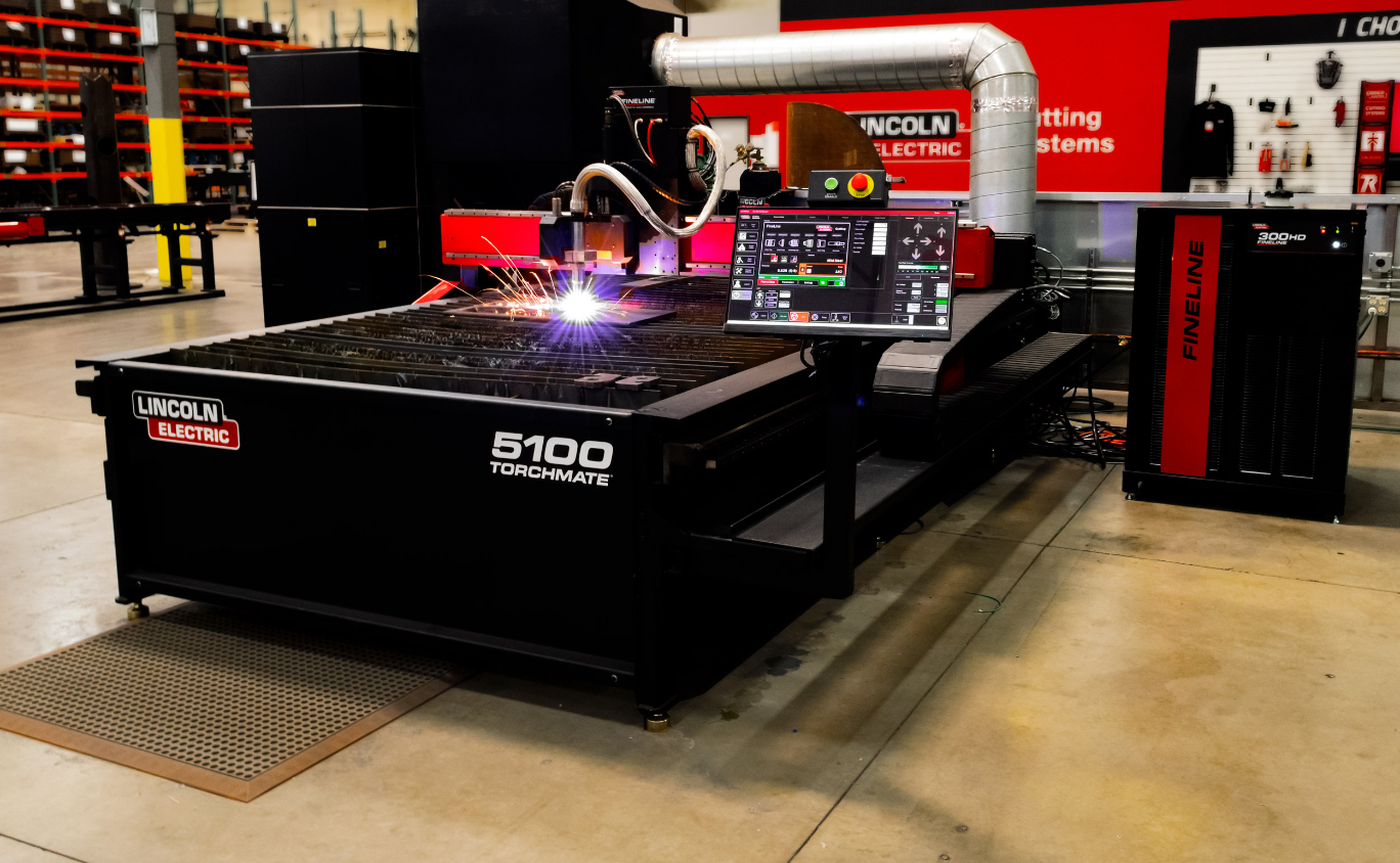 Lincoln Electric Torchmate 5100 Industrial CNC Plasma Cutting Machine | Torchmate